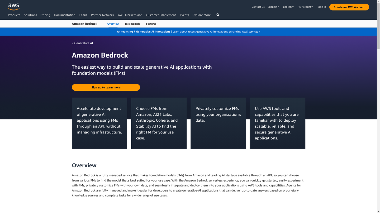 Amazon Bedrock : Présentation, Fonctionnalités et Avis – IA MIEUX - Iamieux