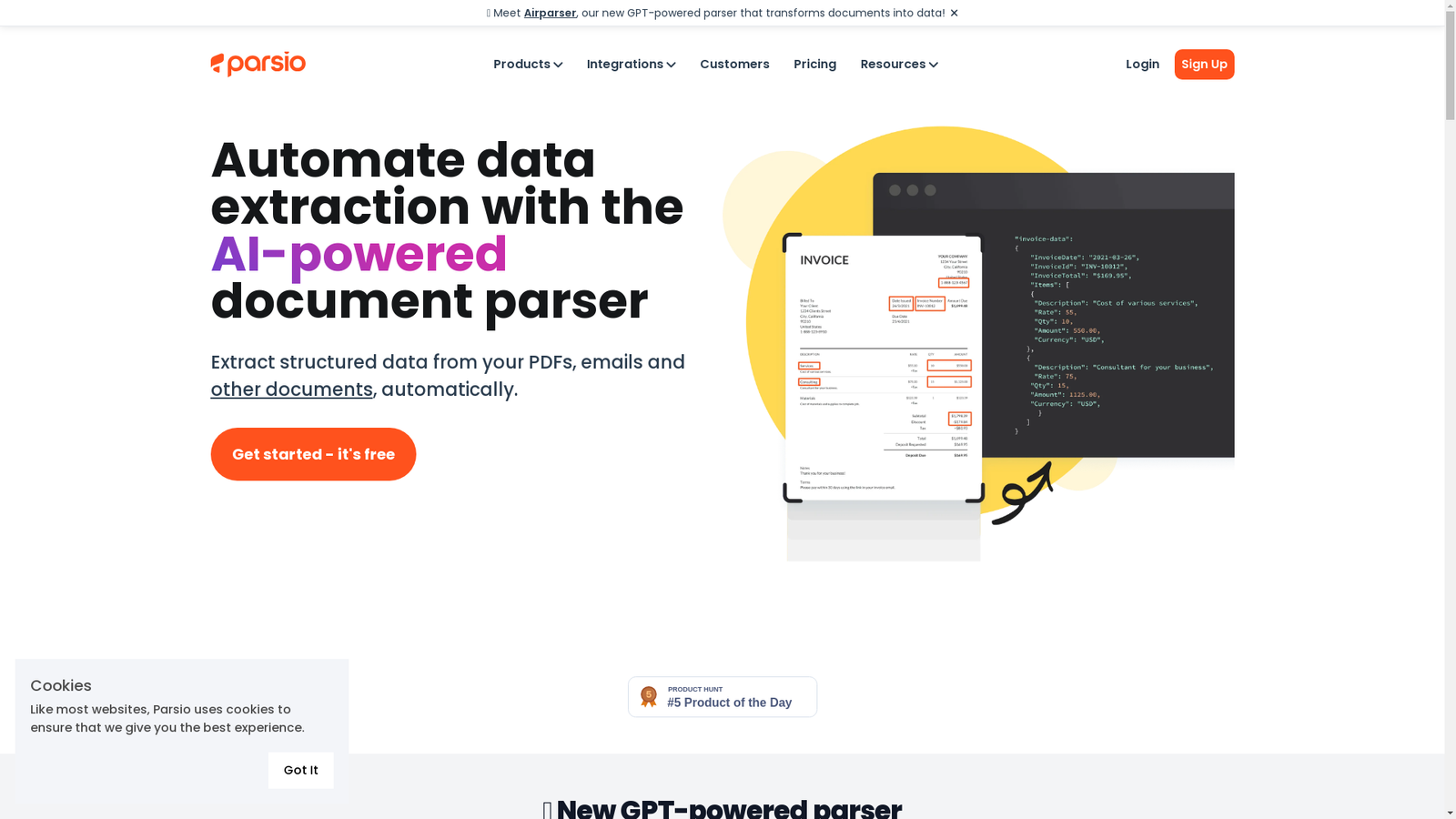 Parsio : Présentation, Fonctionnalités et Avis – IA MIEUX - Iamieux
